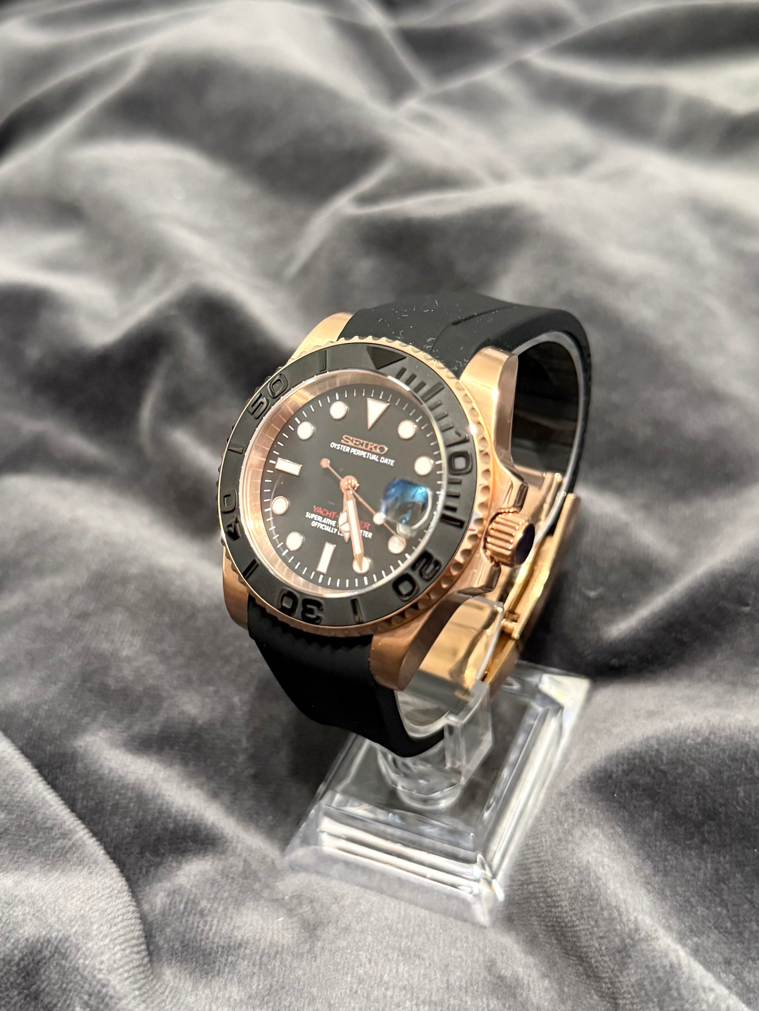 Seiko Mod Rose Gold – Mod Watch Central