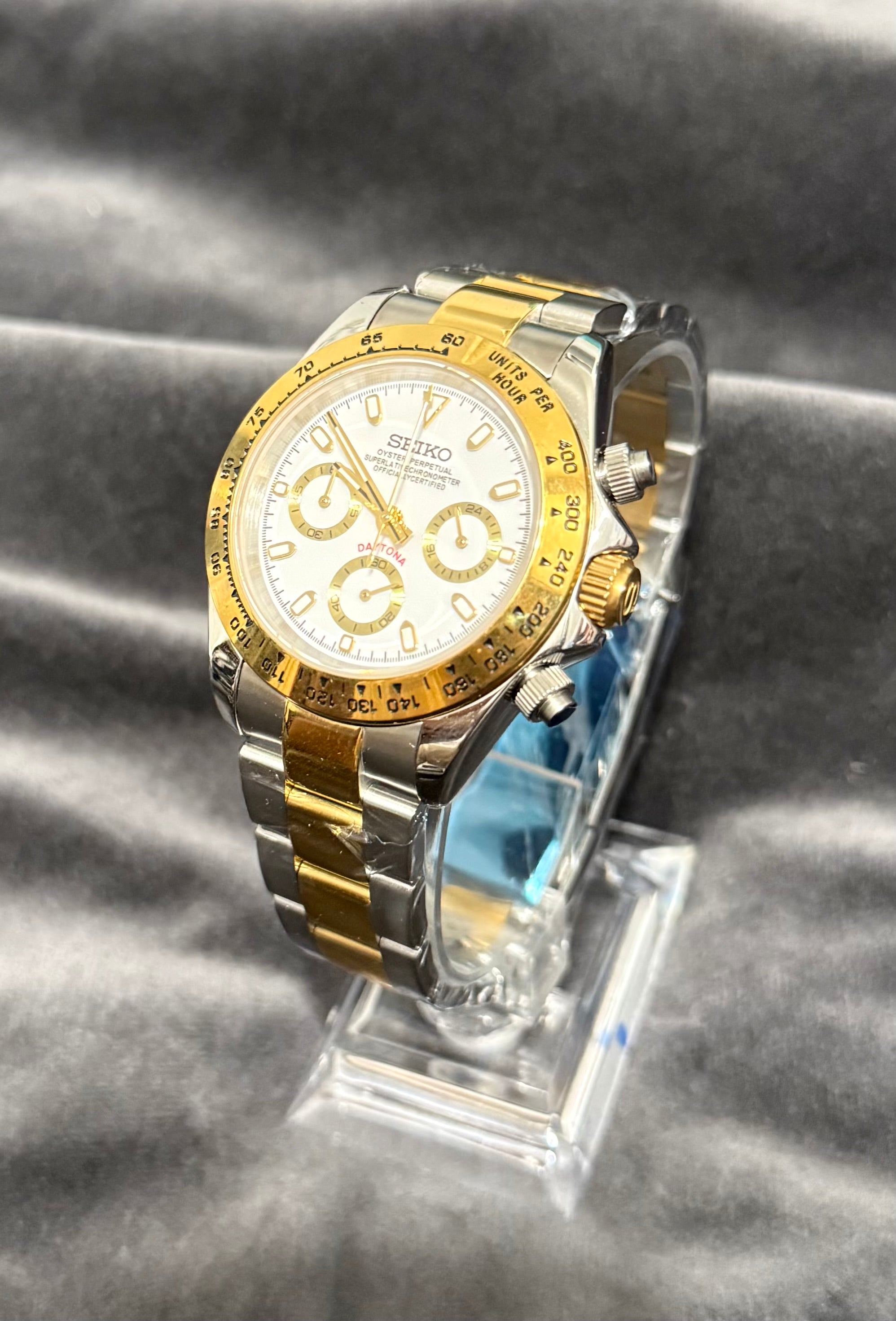 Seiko Mod Daytona Two-tone – Mod Watch Central